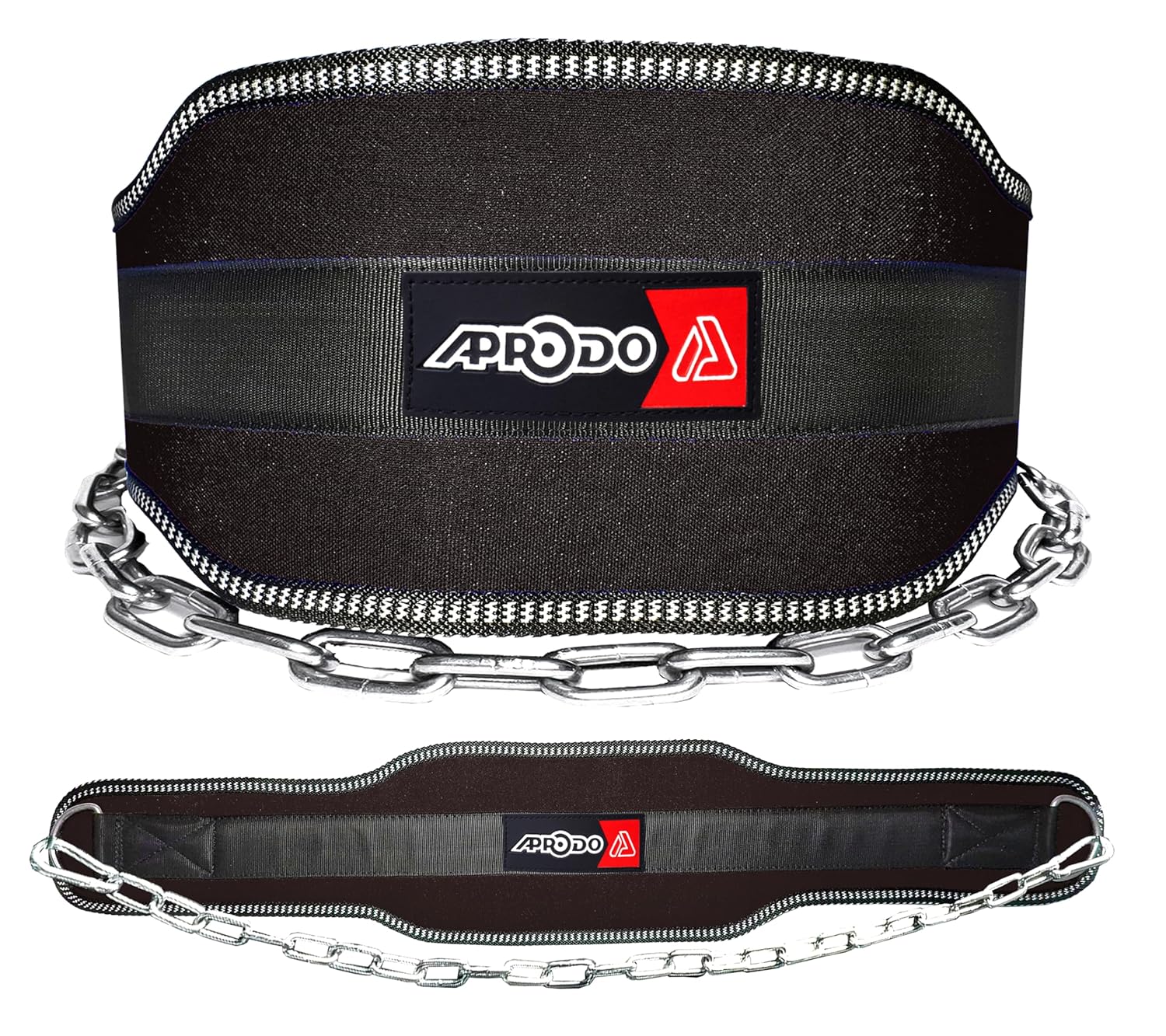 Buy Aprodo Sports DIP Belt with Steel Chain 36 INCHES Weighted Chain ...