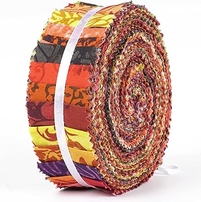 Amazon.com: Nodsaw 40 Strip Jelly Roll Fabric 2.5" x 44" | Cotton ...
