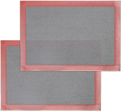 Amazon.com: Amyandone Silicone Baking Mat with Microperforated, 2 PCS ...