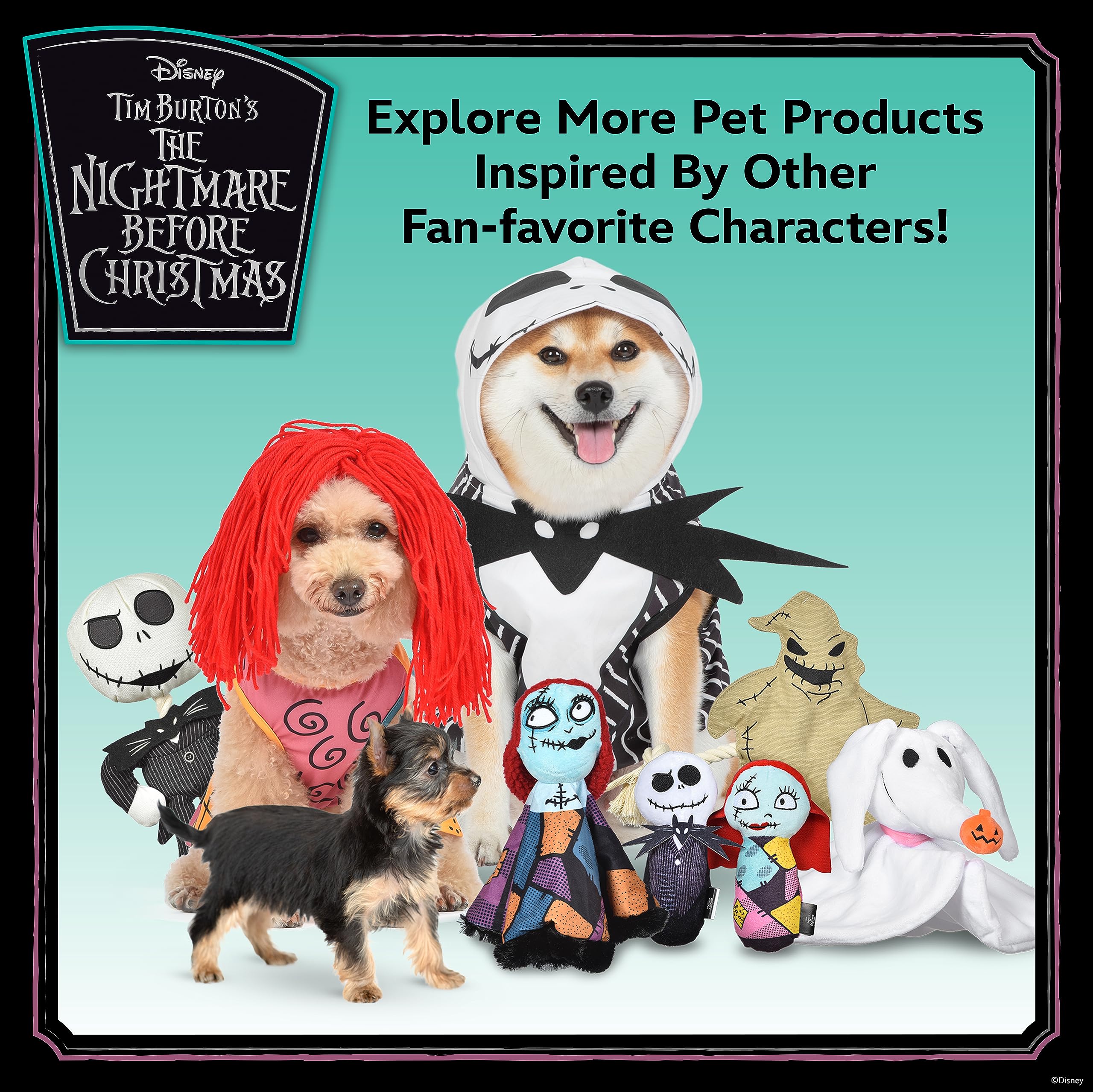 Snapklik.com : Disney For Pets Tim Burtons Nightmare Before Christmas ...