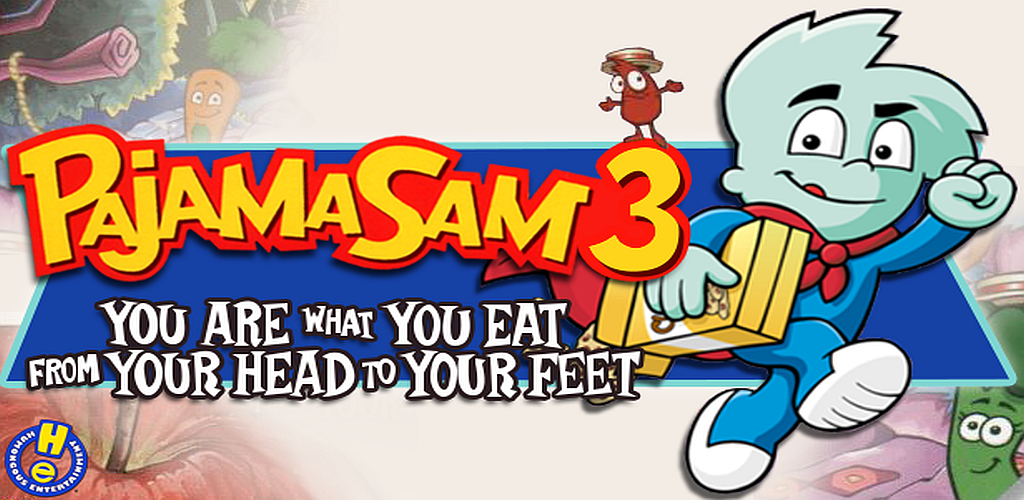 Pajama Sam 3: You Are What You Eat from Your Head To Your Feet - App on ...