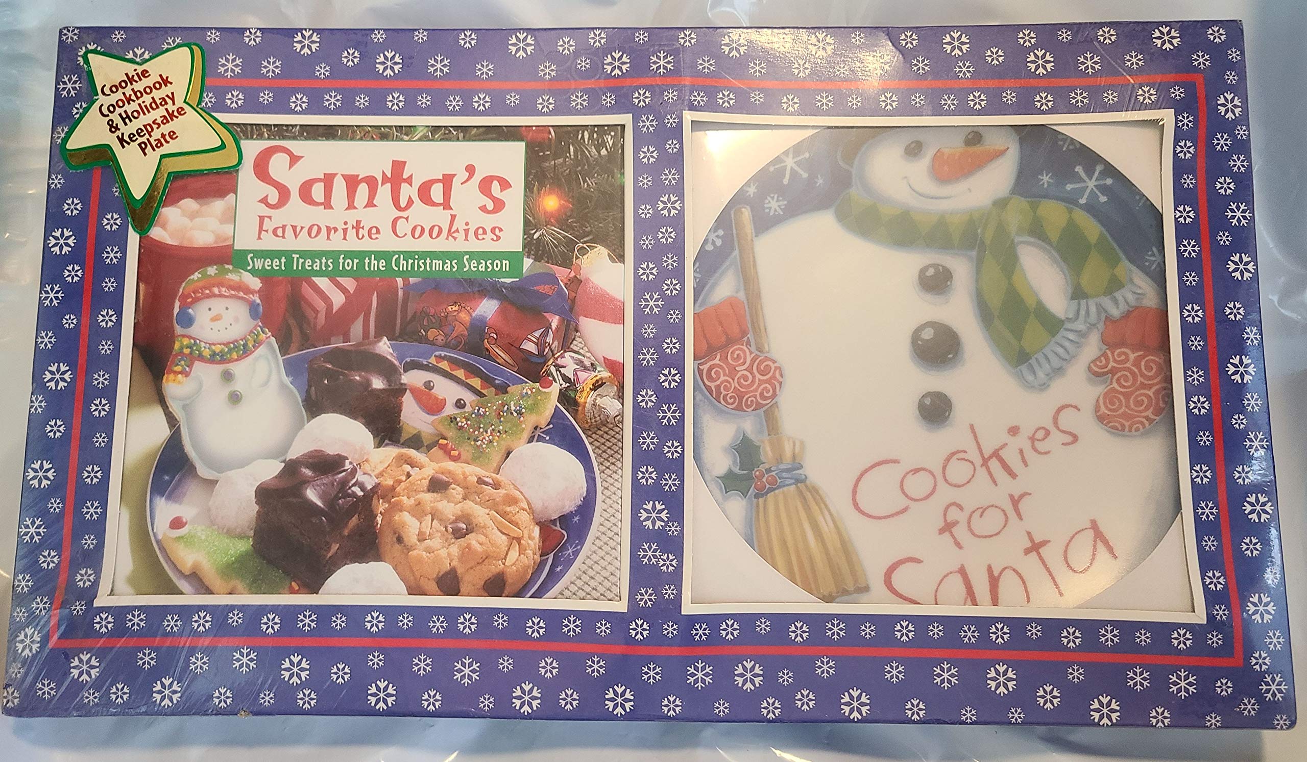 Santa's Favorite Cookies book and plate boxed set: unknown author ...