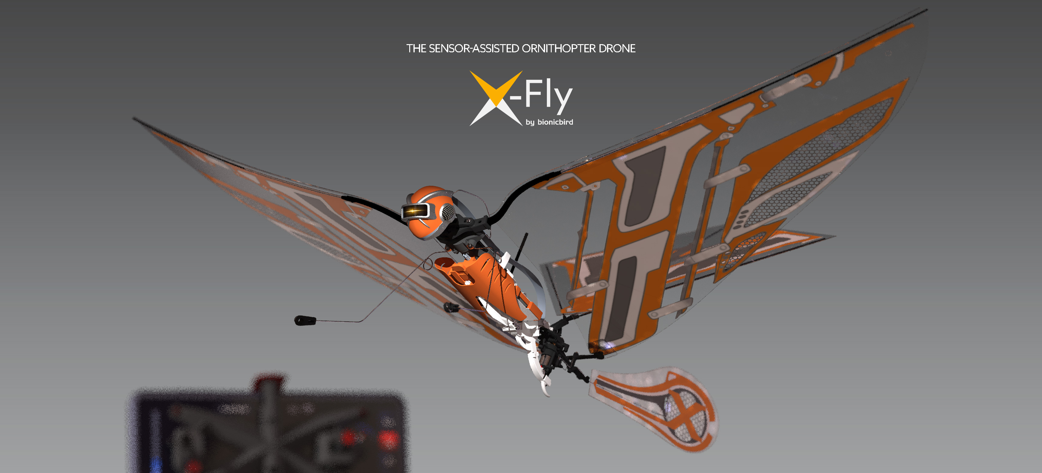 Watch Bionic Bird X-Fly sensor-assisted flying ornithopter drone on ...