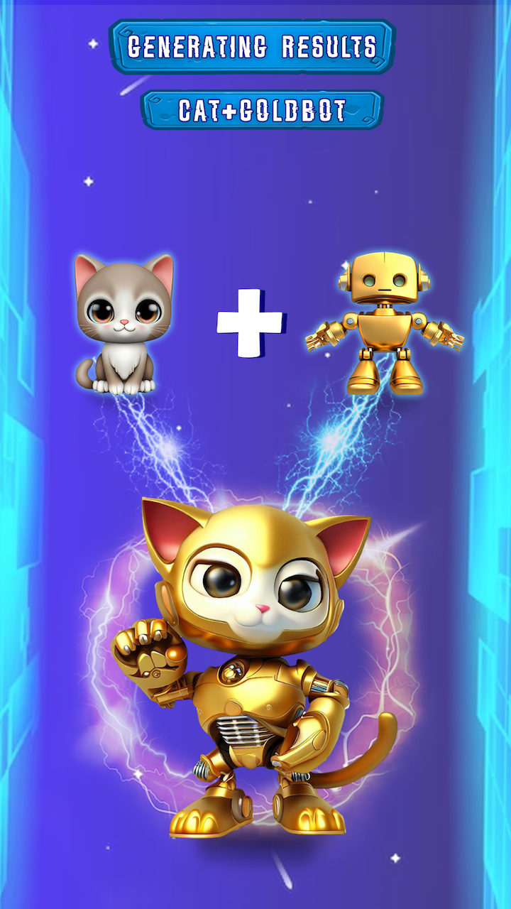 Ai Robot Merge Mix Animal Game Mix Animal Hybrid Monster Merge Monster ...