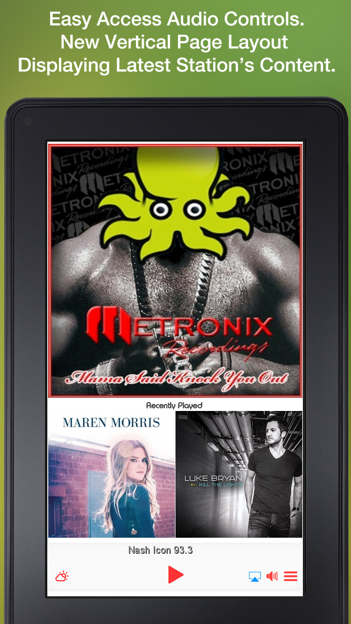 Nash Icon 93.3 - App on Amazon Appstore