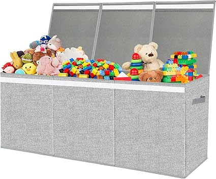 Amazon.com: Pantryily Extra Large Toy Box for Girls Boys - Collapsible ...