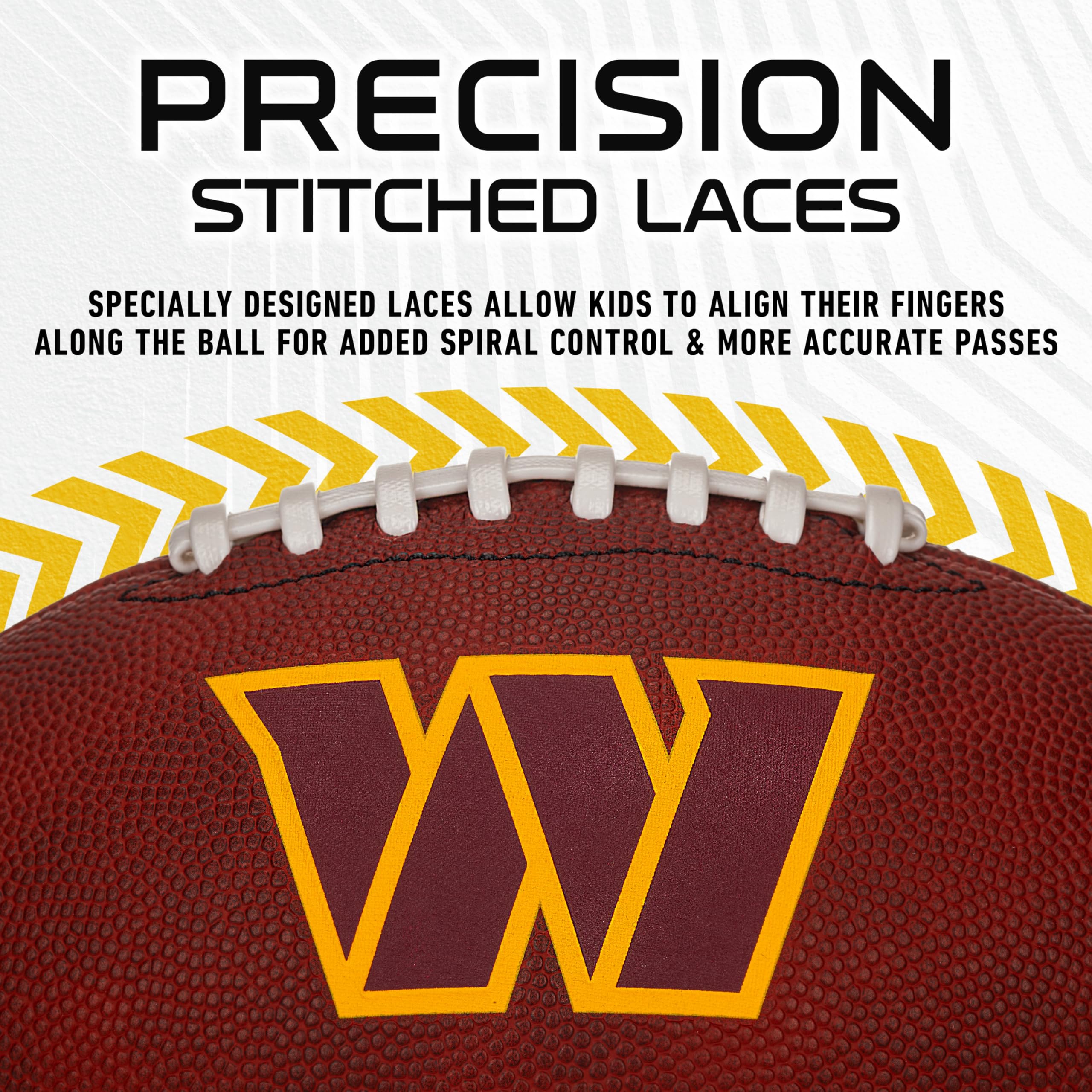 Snapklik.com : NFL Washington Commanders Football - Youth Junior Size ...