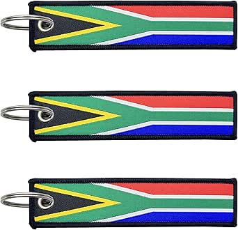 Amazon.com: LLBFHH 3 Pcs South Africa South African Country Flag ...