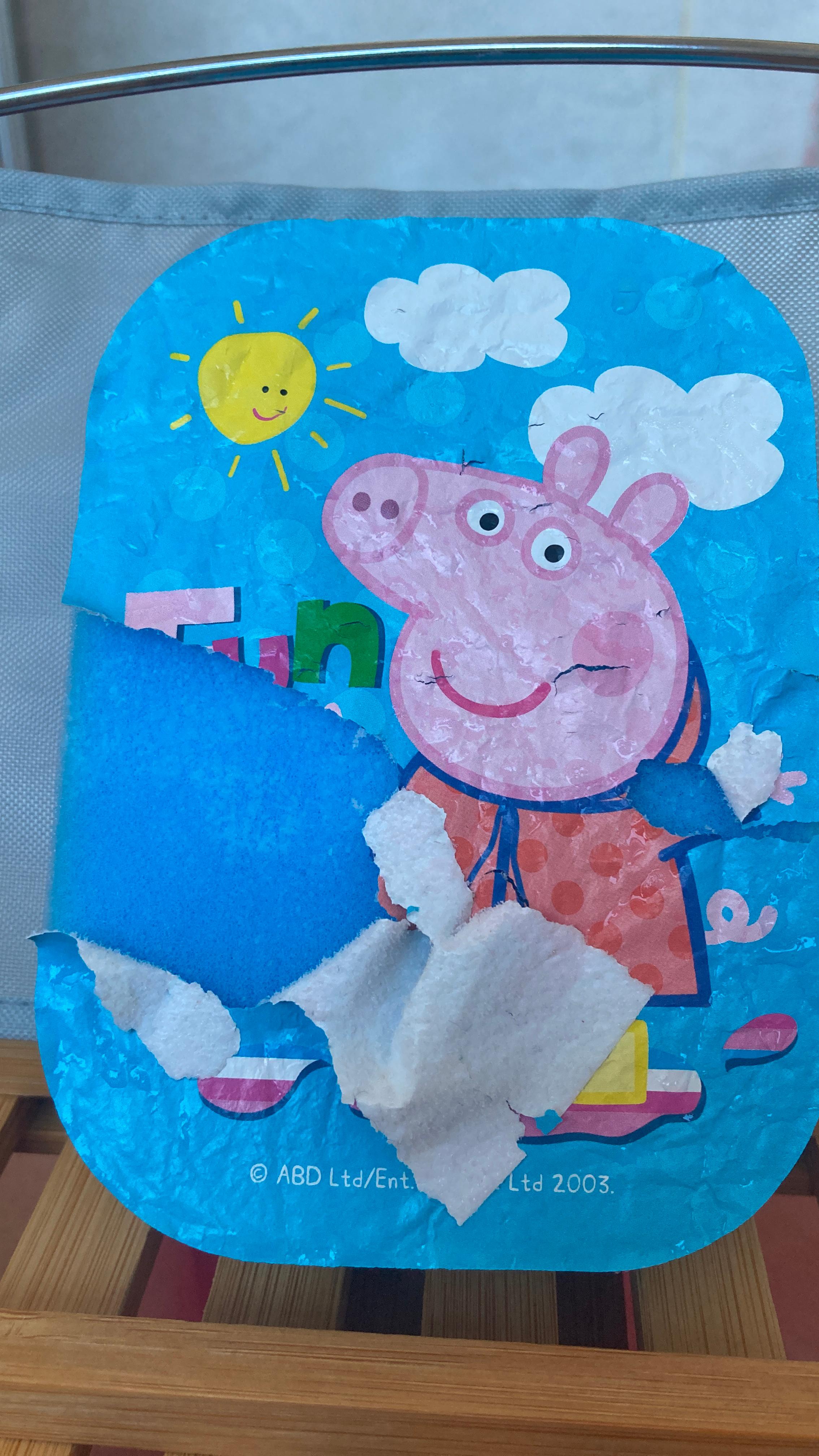 Peppa Pig Children's Bath Sponge, Blue (Pack of 1) : Amazon.co.uk: Beauty