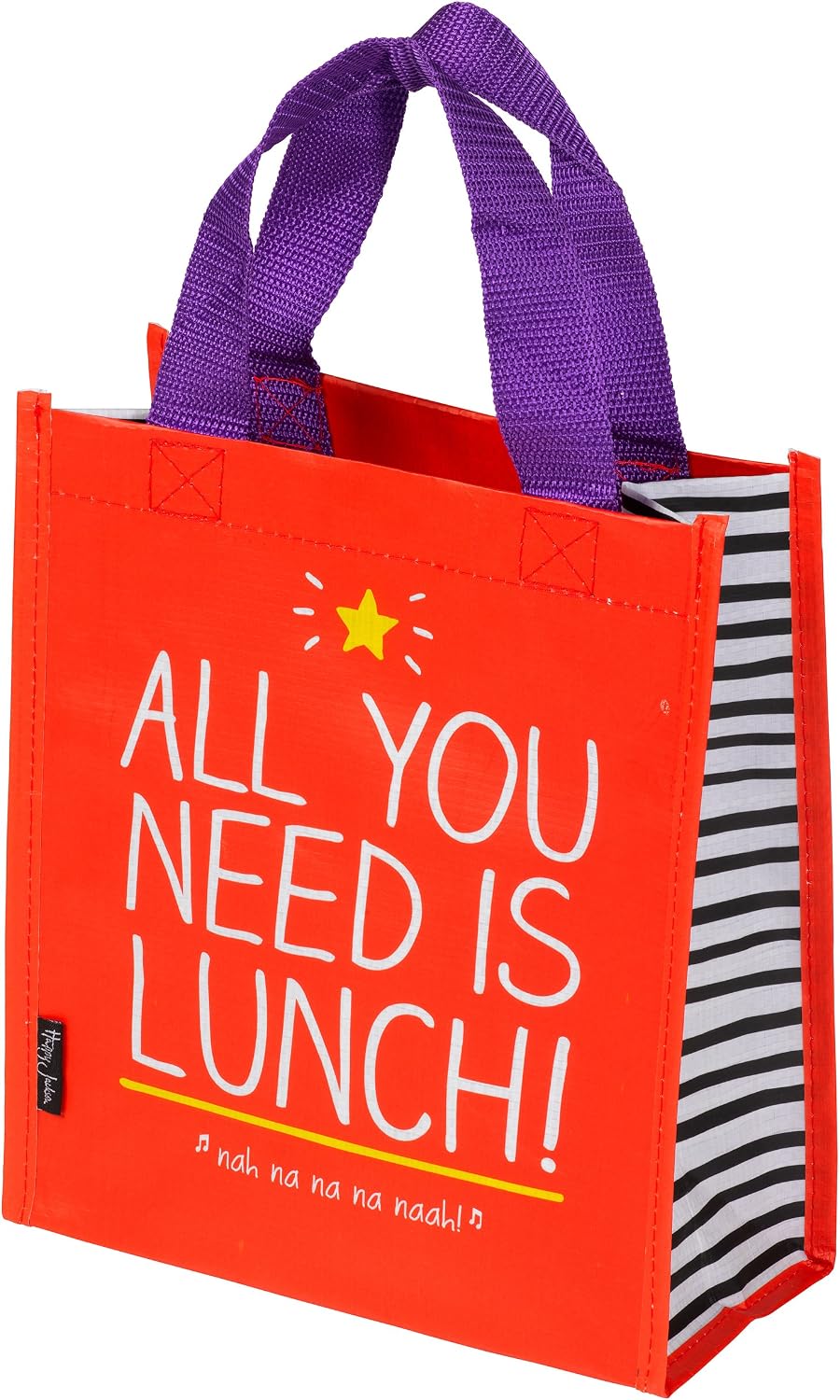 Happy Jackson All you need is Lunch taşıma çantası, kırmızı : Amazon ...