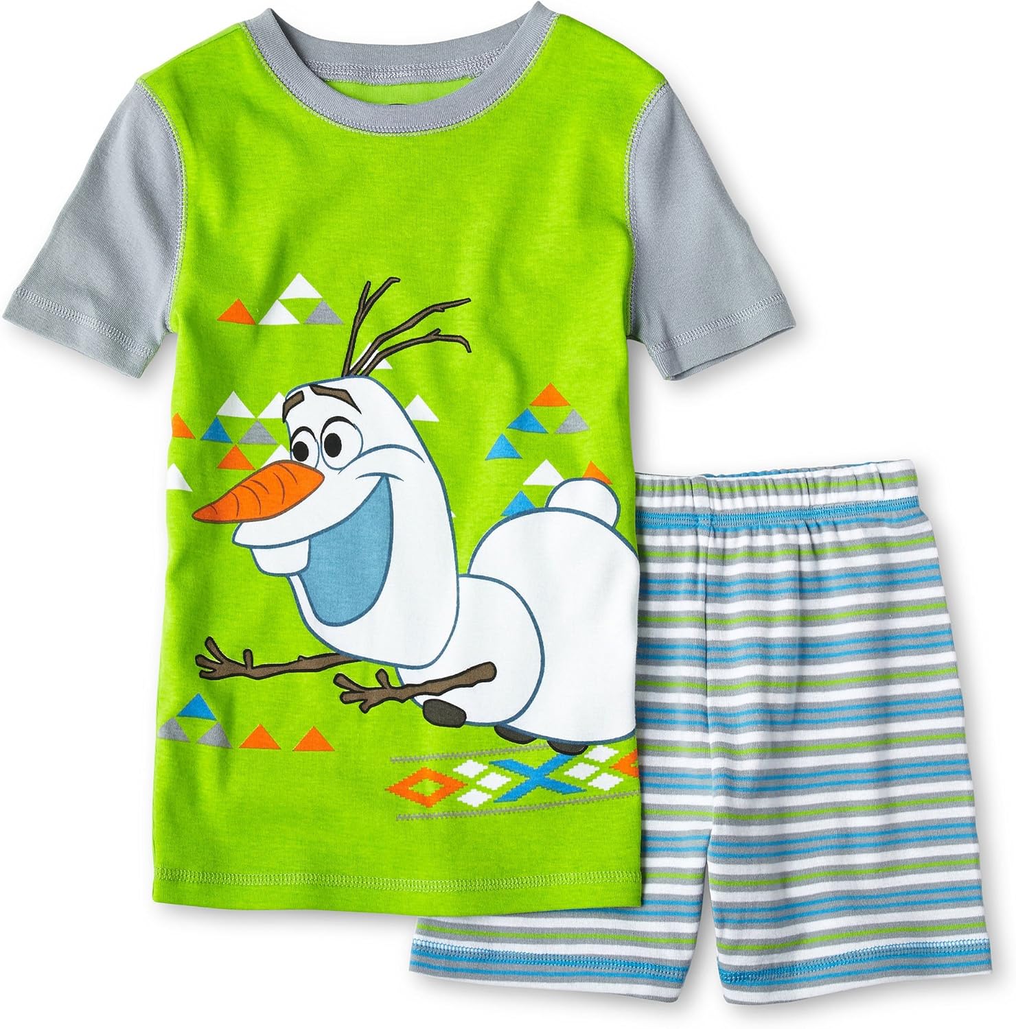 Amazon.com: Disney Frozen Olaf 2 Piece Pajama Set for Boys (3 ...