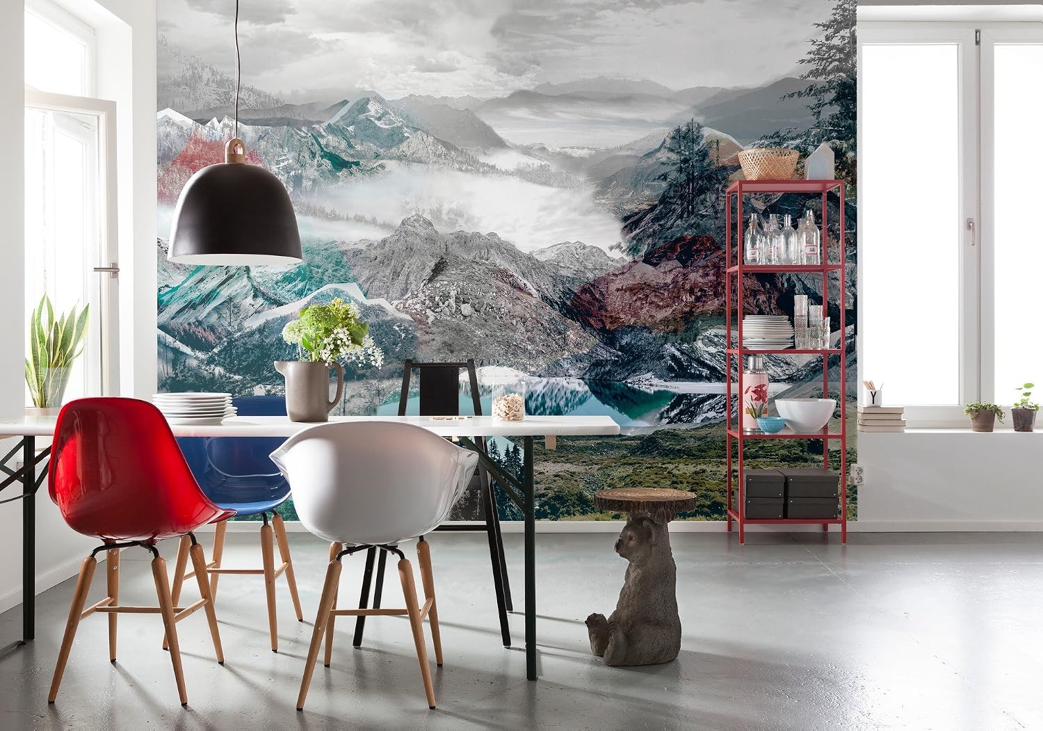 Komar XXL4-053 Up & Down Wall Mural, Multicolor - Amazon.com