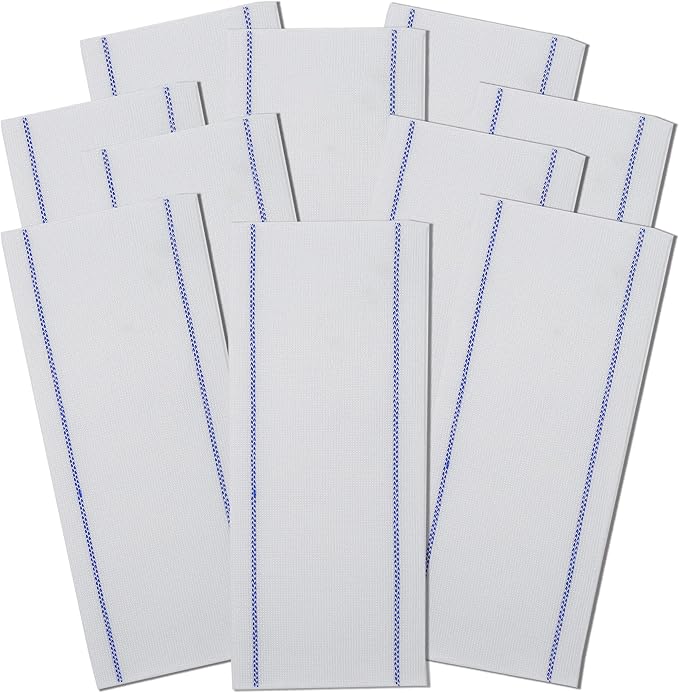 Amazon.com: Don Aslett Disposable Mop Pads (18", 10-Pack) 5-inch Wide ...