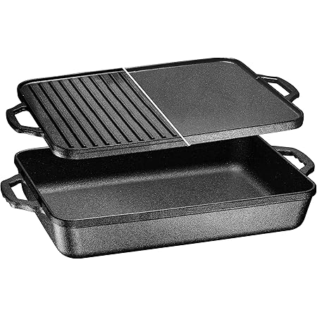 Amazon.com : Camp Chef Square Dutch Oven, True Seasoned Finish Cast ...