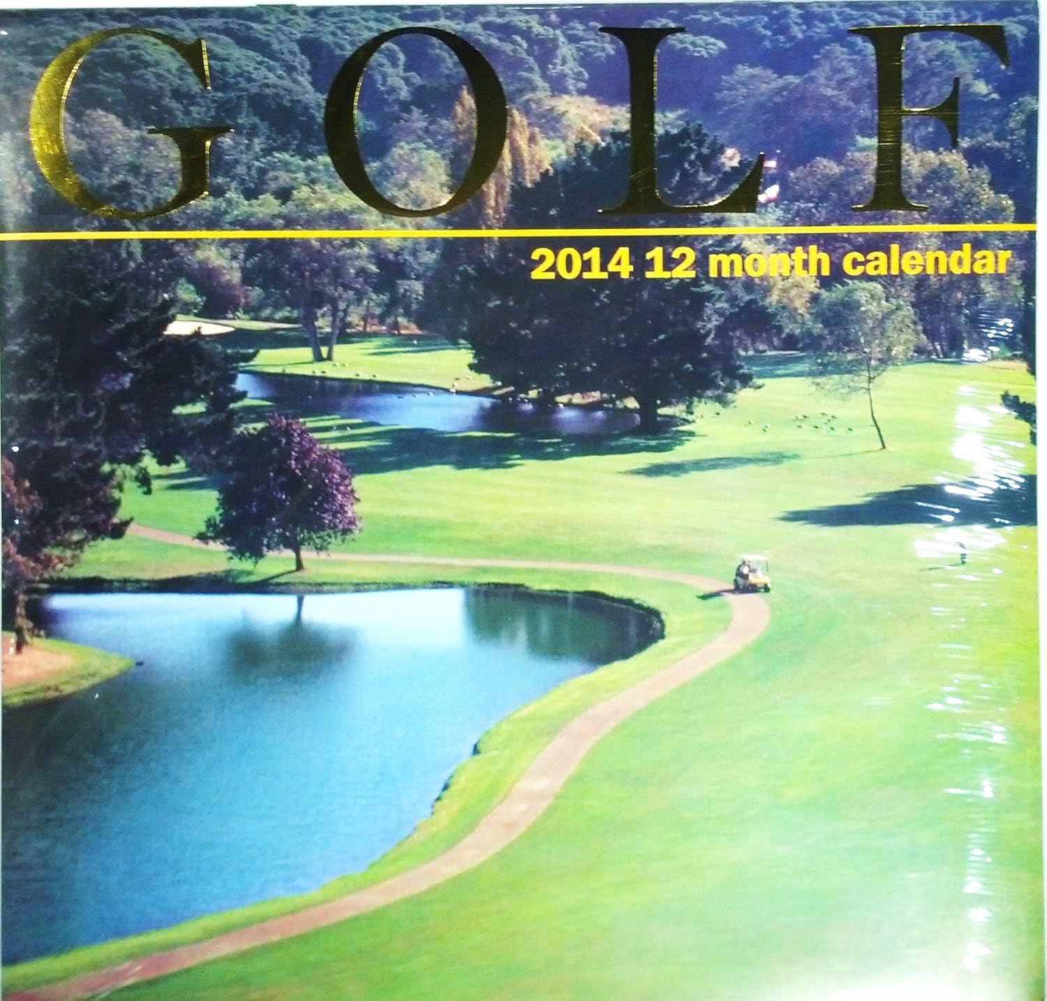 Amazon.com : Golf 2014 12 Month Calendar : Wall Calendars : Office Products