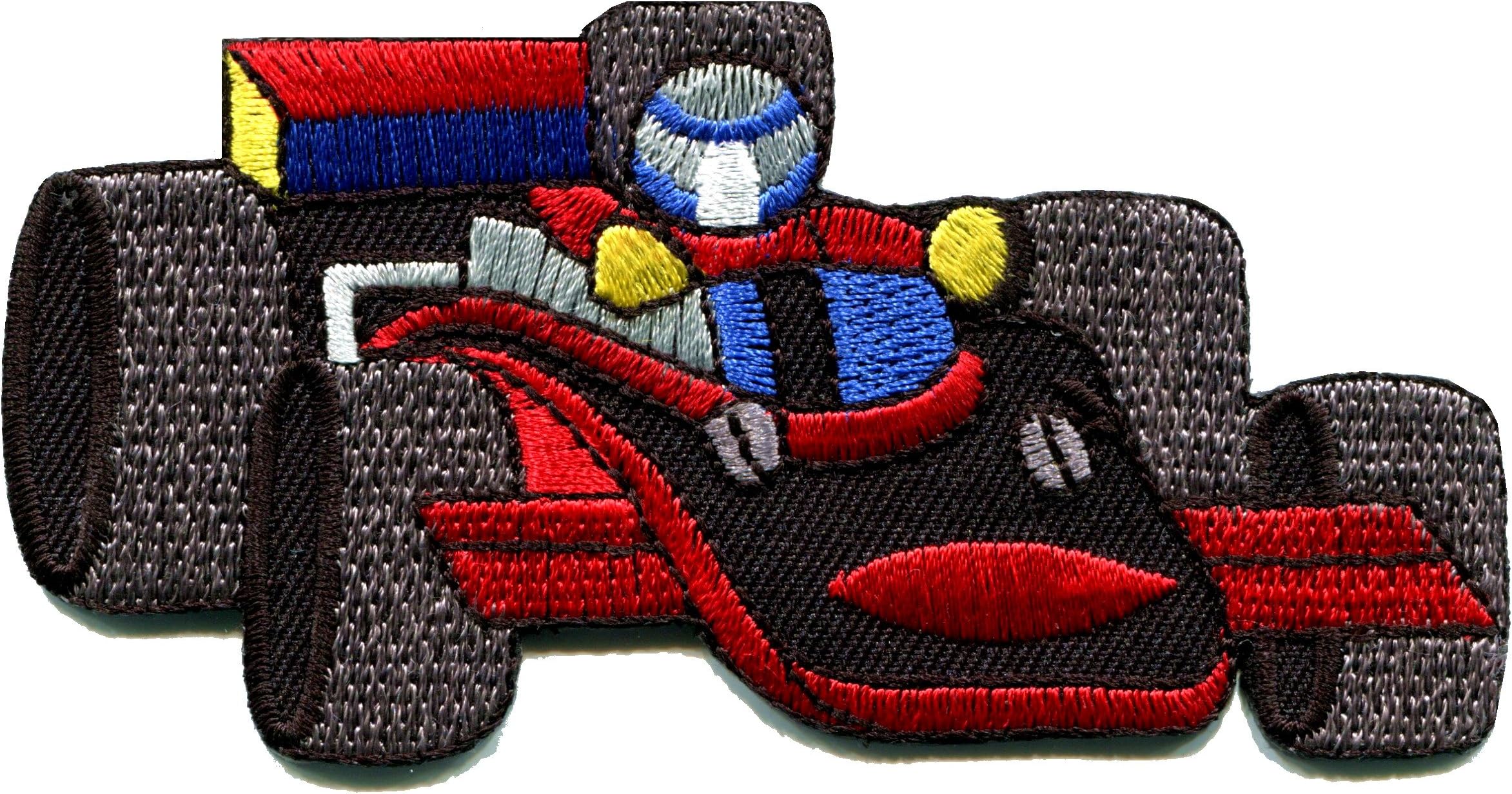 Amazon.com: Tornado-Storm 2 Pieces F1 Formula Racing Cartoon Car Check ...