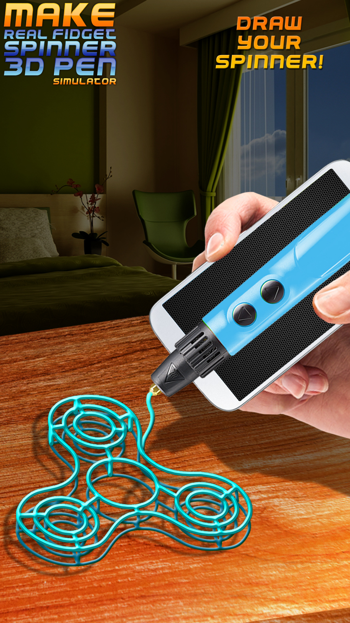 Make Fidget Real Spinner 3D Pen Simulator - App on Amazon Appstore