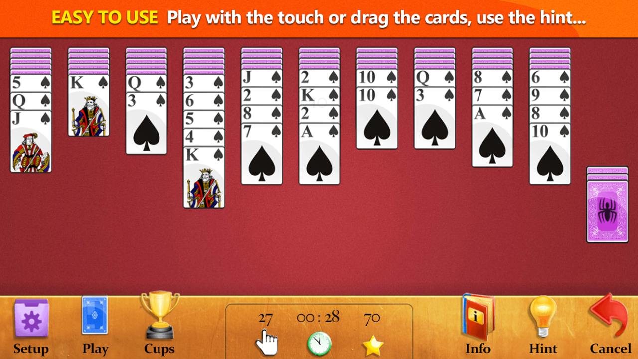 Easy Spider Solitaire - App on the Amazon Appstore