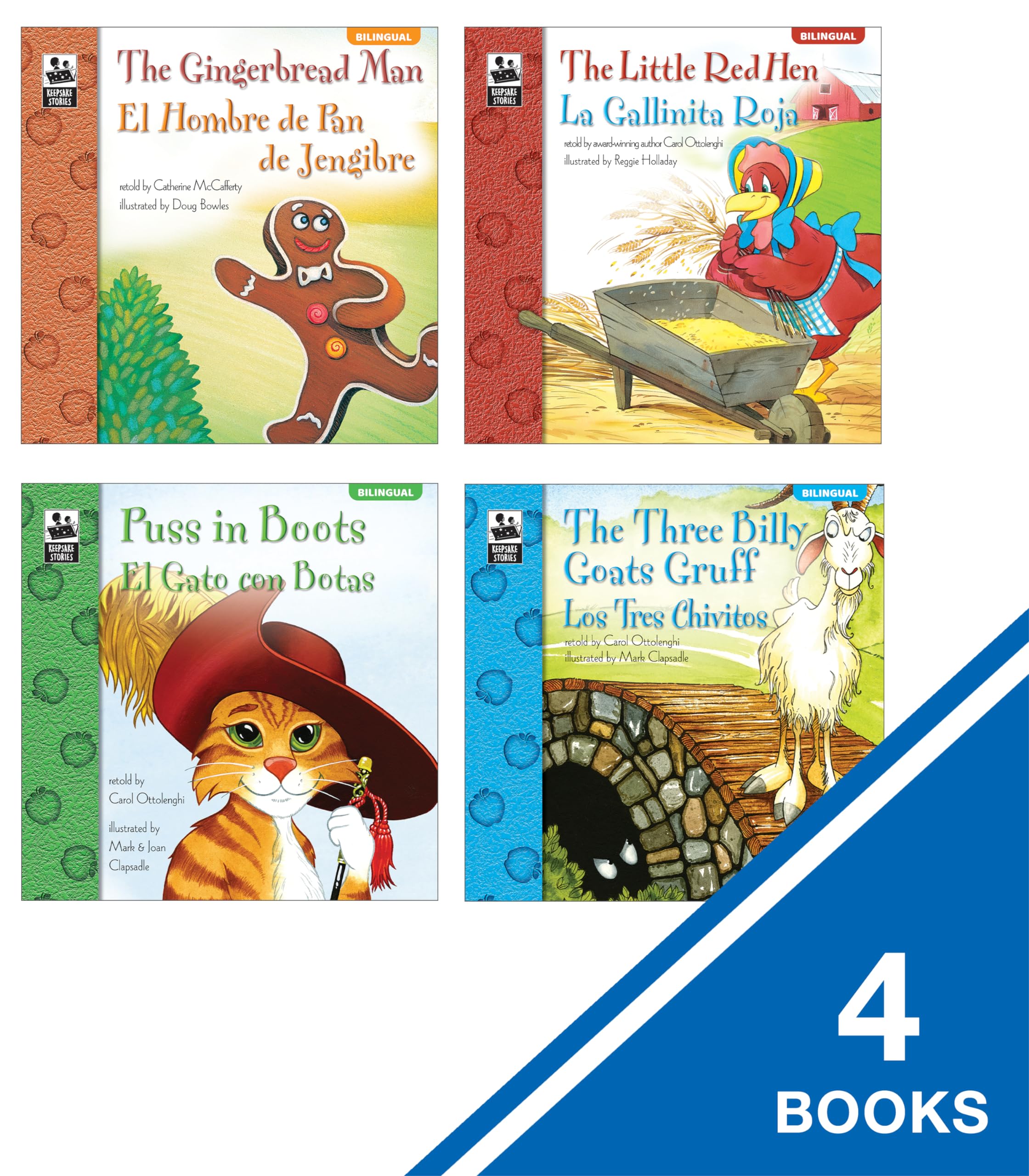 Spanish English Fairy Tales Carson Dellosa Keepsake Stories Children's ...
