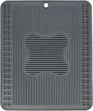 Amazon.com: Catit Litter Pan Mat, Gray : Pet Supplies