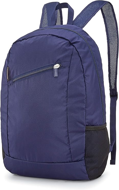 Samsonite Foldable Backpack, Evening Blue, One Size : Amazon.co.uk: Fashion