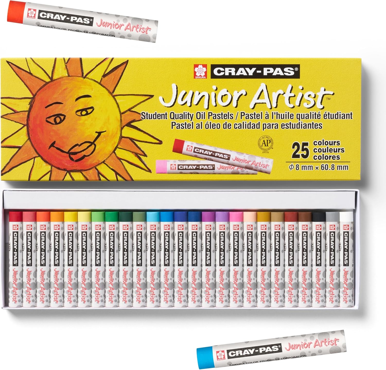 Sakura Cray-Pas Junior Artist Oil Pastel Set - Soft Oil Pastels for ...
