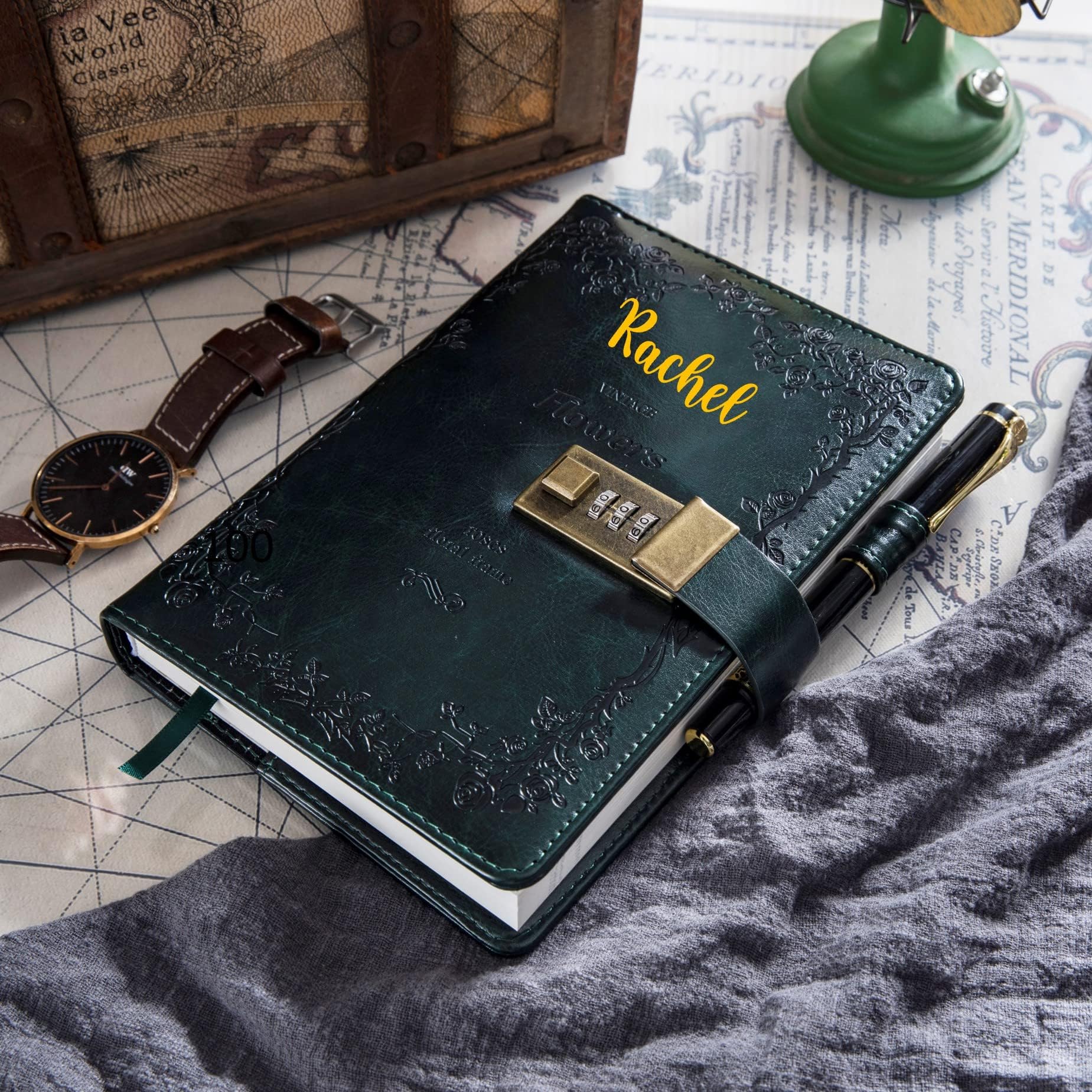 Amazon.com : Personalized Diary with Lock, Lockable Secrets Journal ...