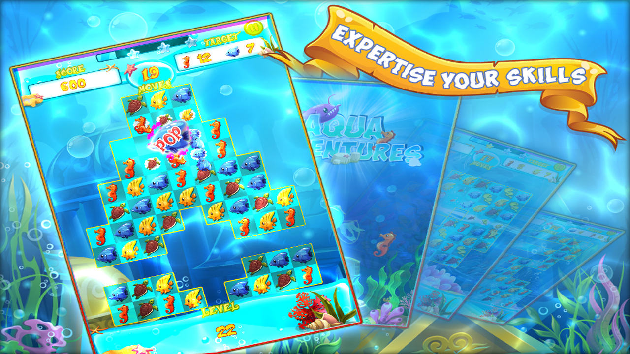 Aqua Adventures - New Free Match Three Game - App on the Amazon Appstore