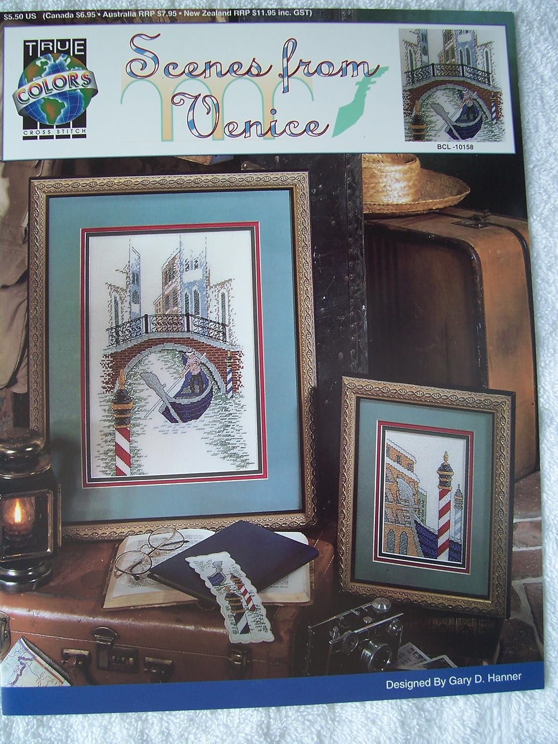 Scenes From Venice (True Colors Cross Stitch): Gary D. Hanner: Amazon ...