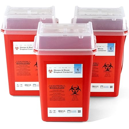 Amazon.com: Sharps Container for Travel : Health & Household