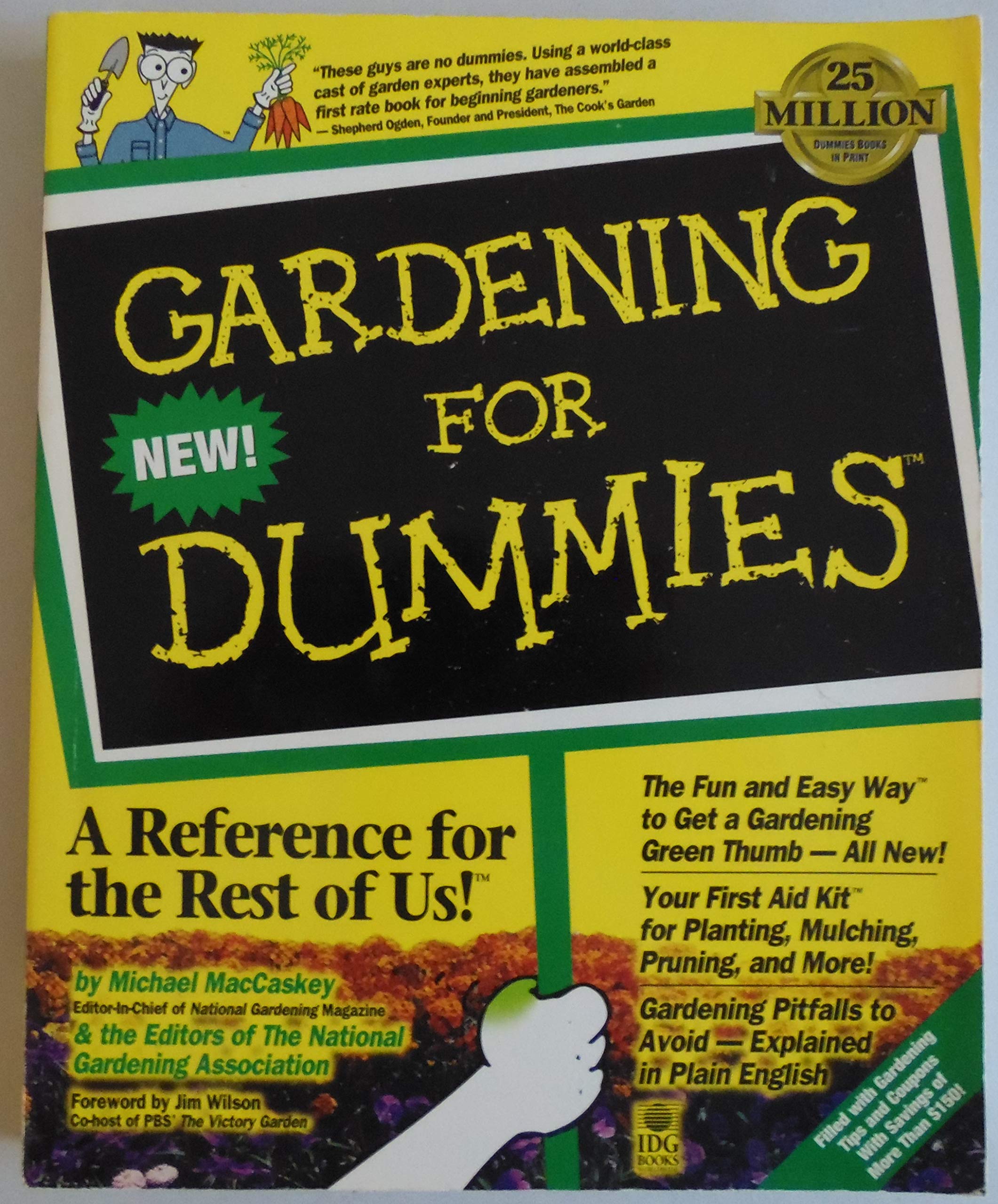 Amazon | Gardening For Dummies | United States National Gardening ...