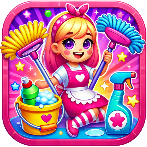 Home Cleaning Princess Rainbow - App on Amazon Appstore