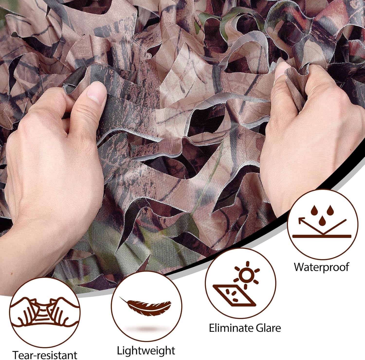 Camo Netting Camouflage Netting 20X20 10X20 10X10 Bulk Roll Burlap Camo ...