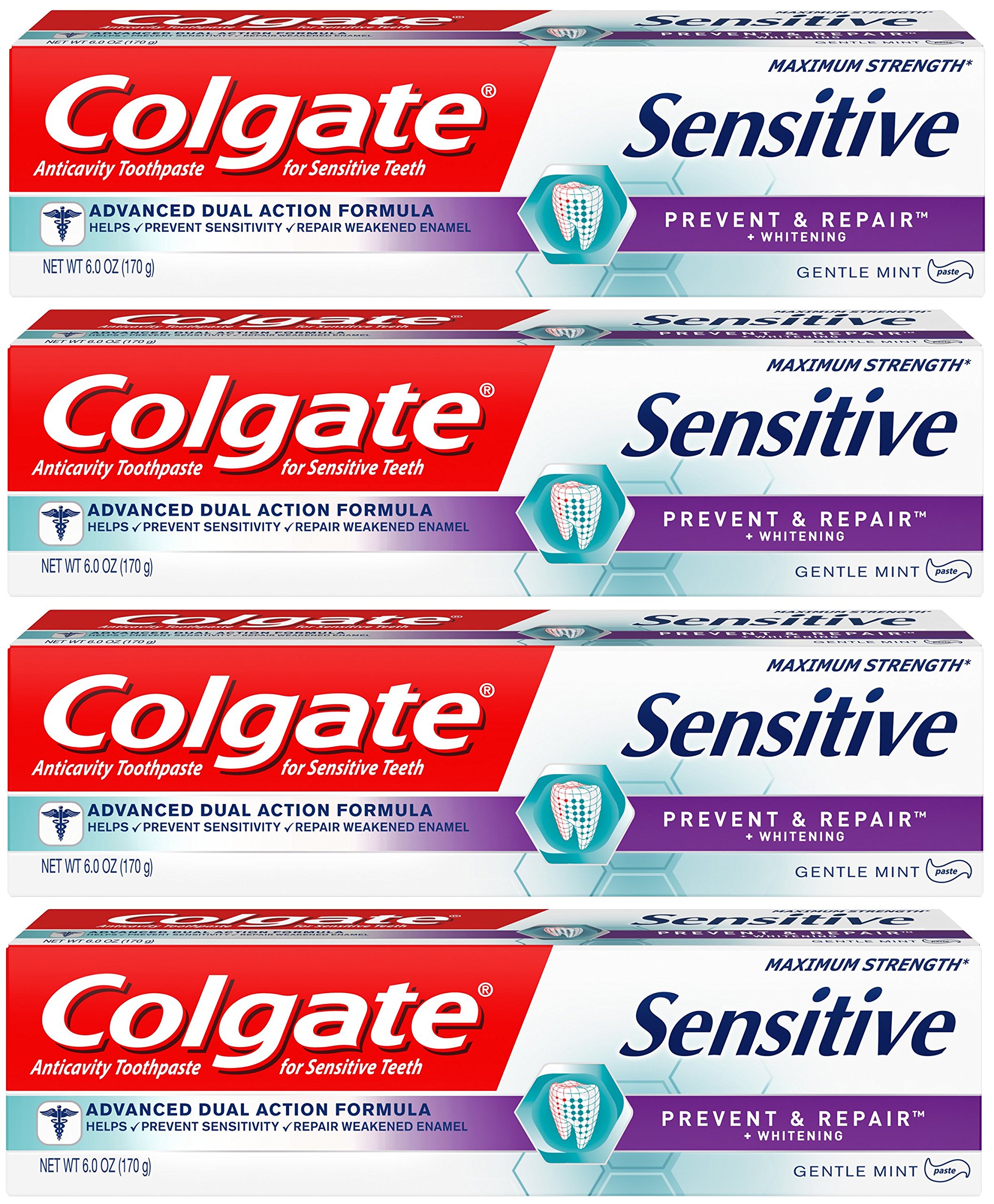Amazon.com : Colgate Sensitive Prevent and Repair With Witening ...