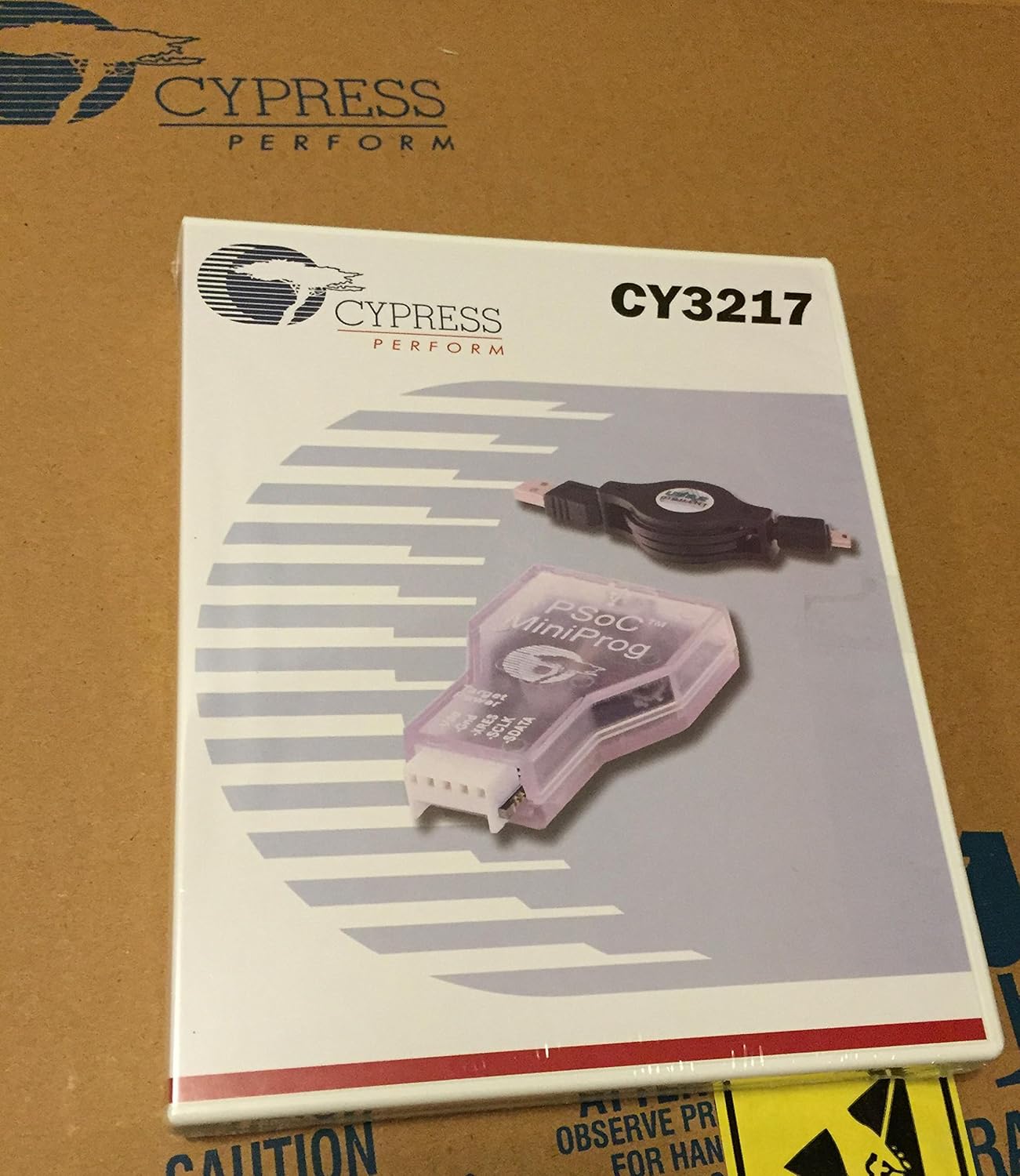 Cypress SEMICONDUCTOR CY3217 PSOC 1, with MINIPROG, USB Cable ...