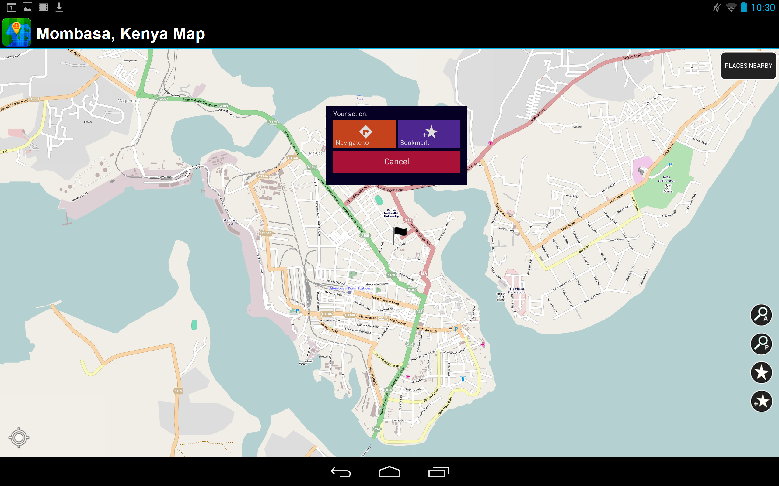 Mombasa, Kenya - Offline Mappa: app su Amazon Appstore