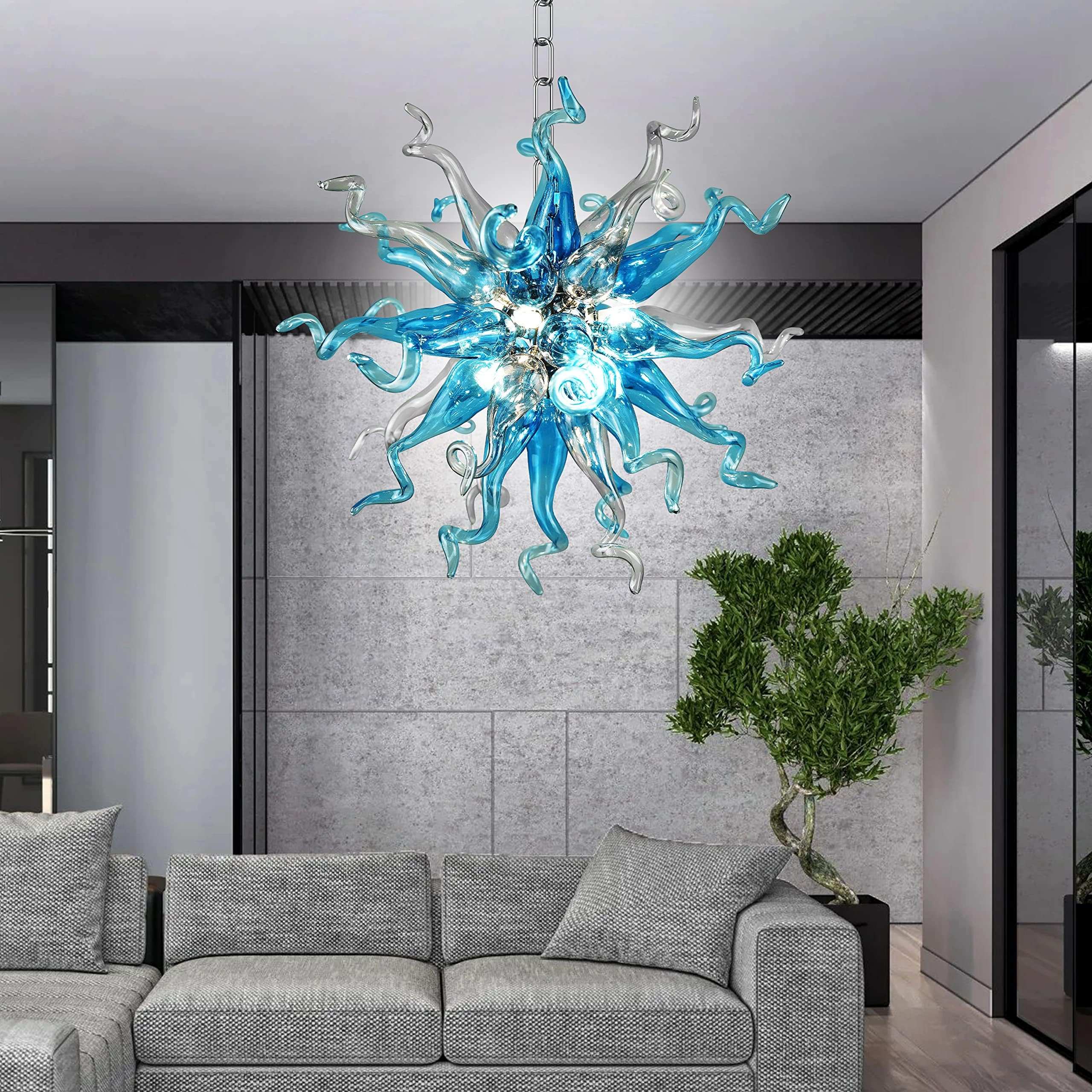Blue Chandiler Light Fixtures Ceiling Lights By Timothy Oulton