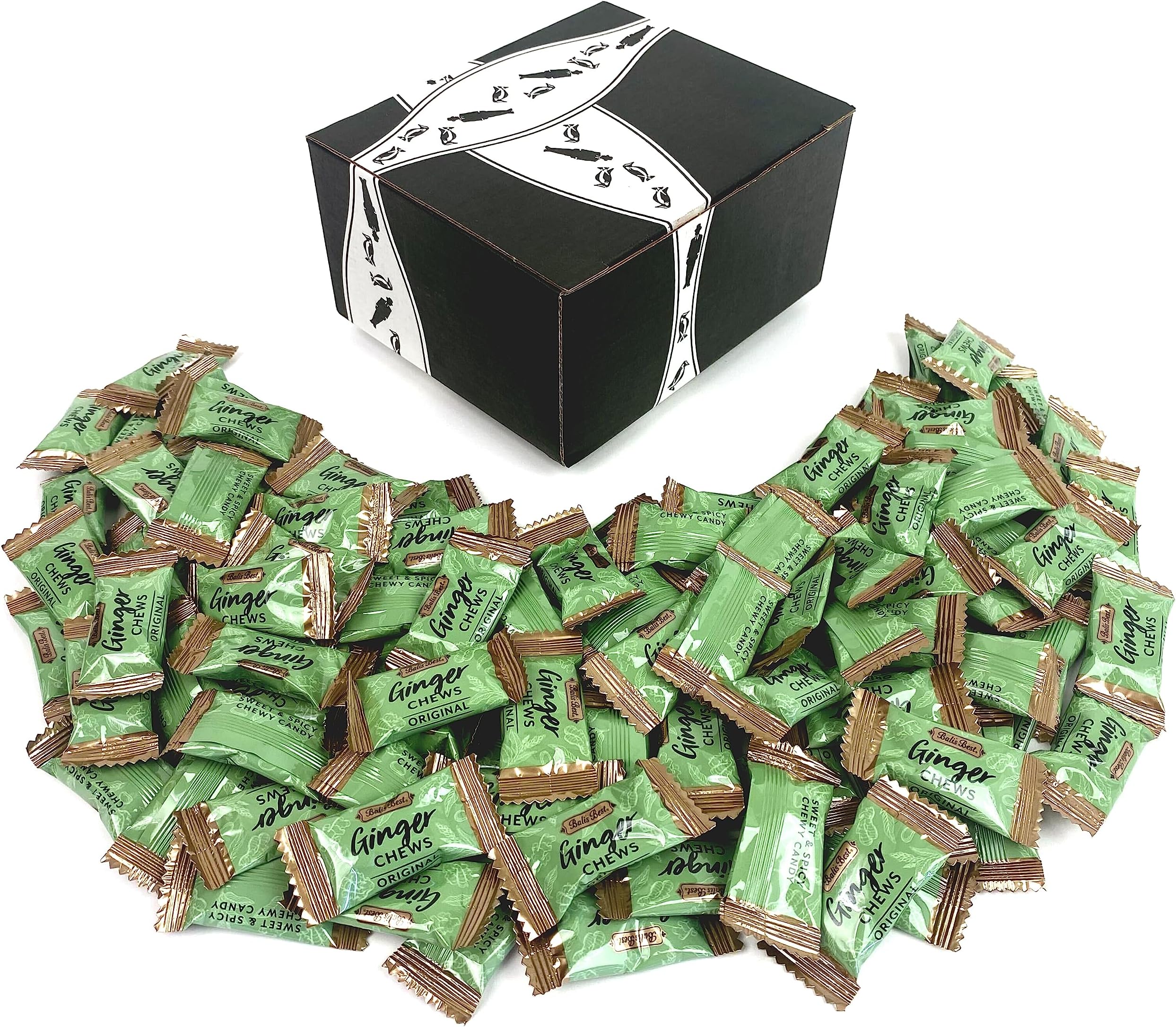 Amazon.com : Bali's Best Chewy Ginger Candy 4-Flavor Variety: One 3 lb ...