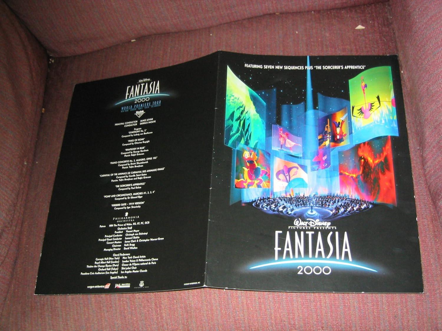 Fantasia 2000 Limited Edition Program: unknown author: Amazon.com: Books