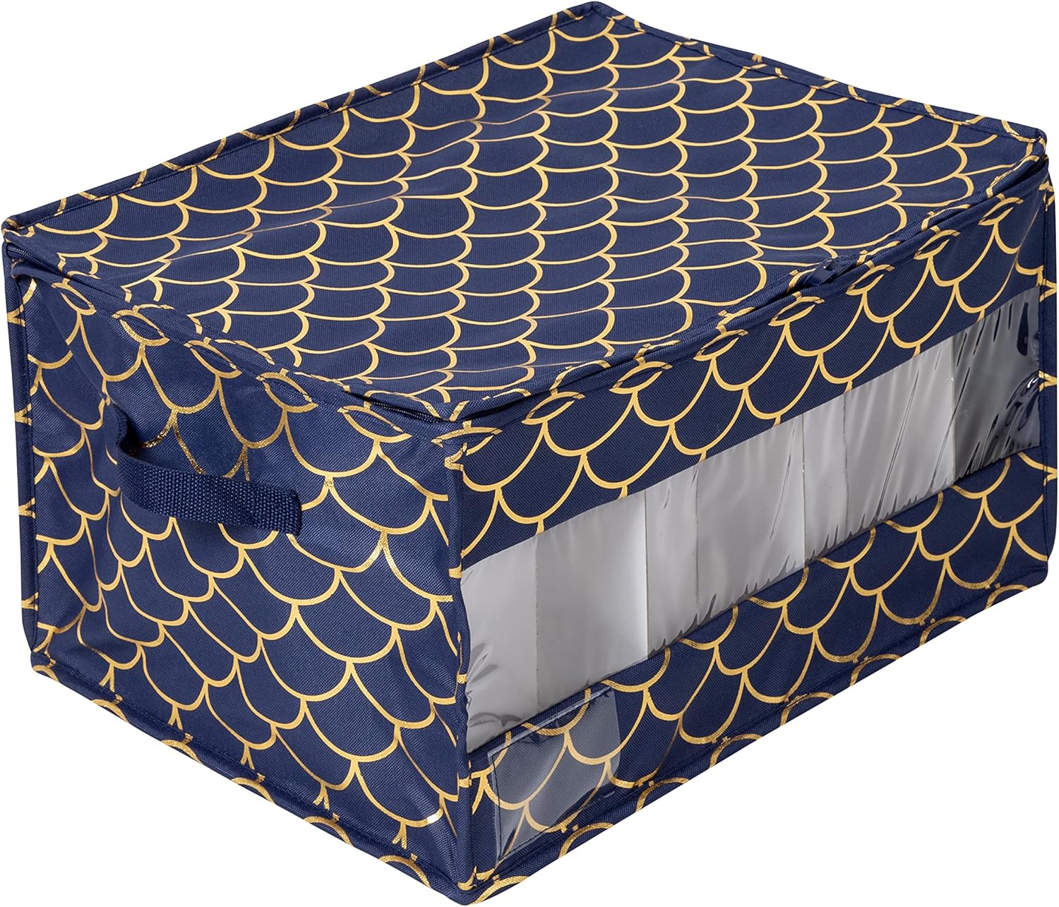 Amazon.com: Honey-Can-Do Honey Can Do Stemware Storage Box Set, Golden ...