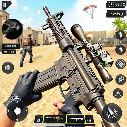 Commando Strike Battleground: Real FPS Warfare Elite Shooting Action ...