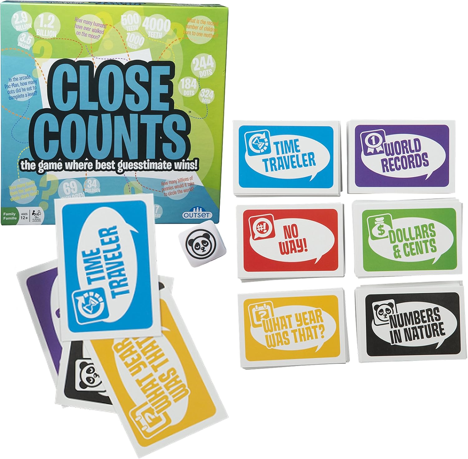 Amazon.com: Close Counts Guessing Game - Features 6 Categories with 72 ...