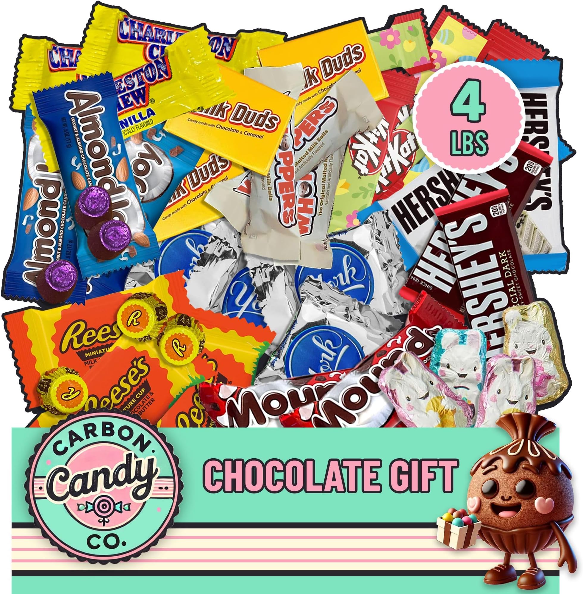 Amazon.com: Assorted Chocolate Candy Variety Pack - 5 Lb Bulk Candies ...