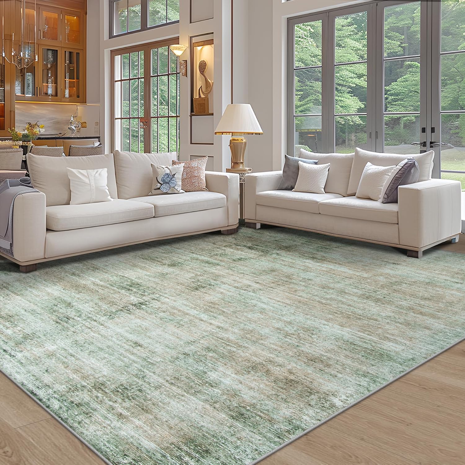 Amazon.com: Area Rugs 8x10 Living Room Rugs: Large Modern Abstract ...