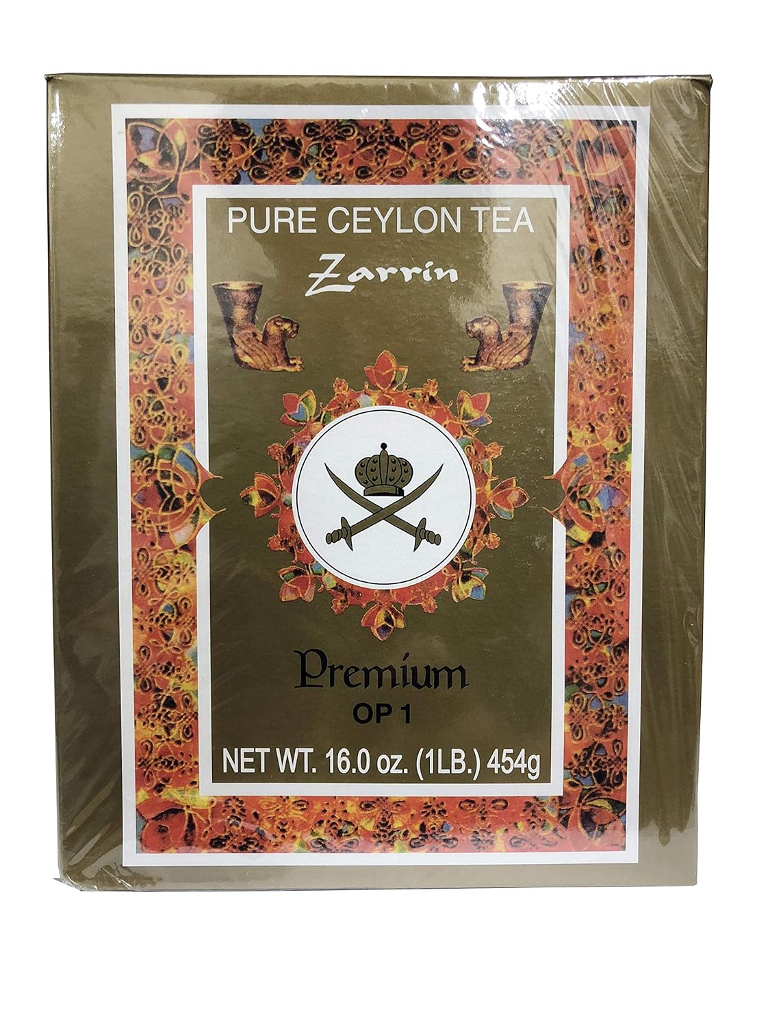 Amazon.com : ZARIN Pure Ceylon Tea Premium, 16 oz : Grocery & Gourmet Food