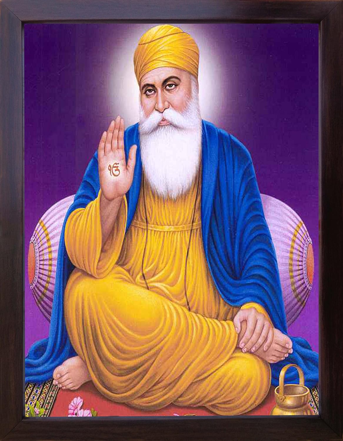 Sikh Religious Lord, Guru Nanak Dev Ji giving Macao | Ubuy