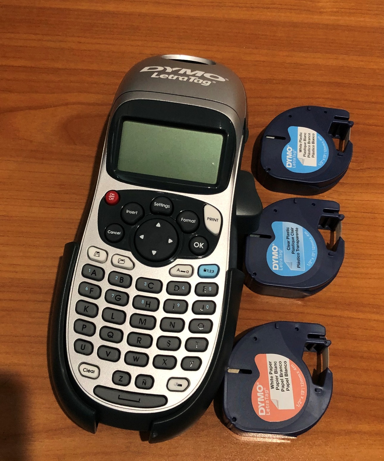 Dymo LetraTag LT-100H Handheld Label Maker | ABC Keyboard Label Printer ...