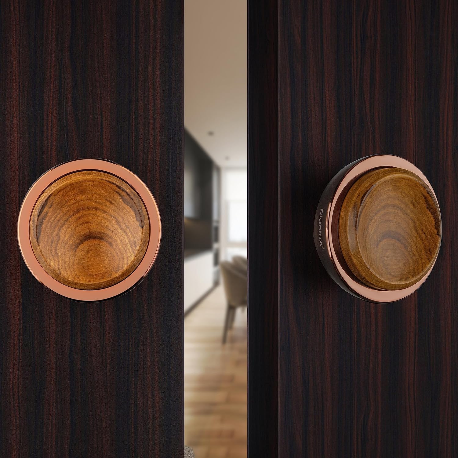Plantex Stainless Steel Main Door Handle/4-inch Round Shape Door Handle ...