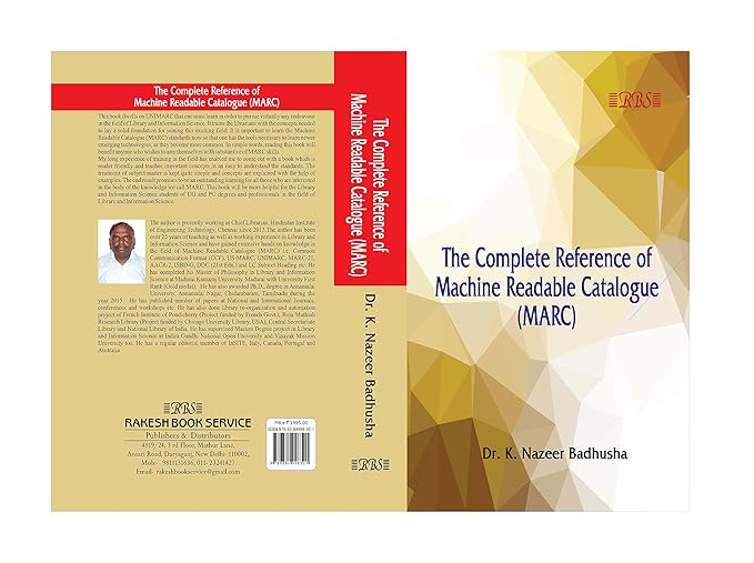 Buy The Complete Refrence Of Machine Readable Catalogue (Marc) Book ...