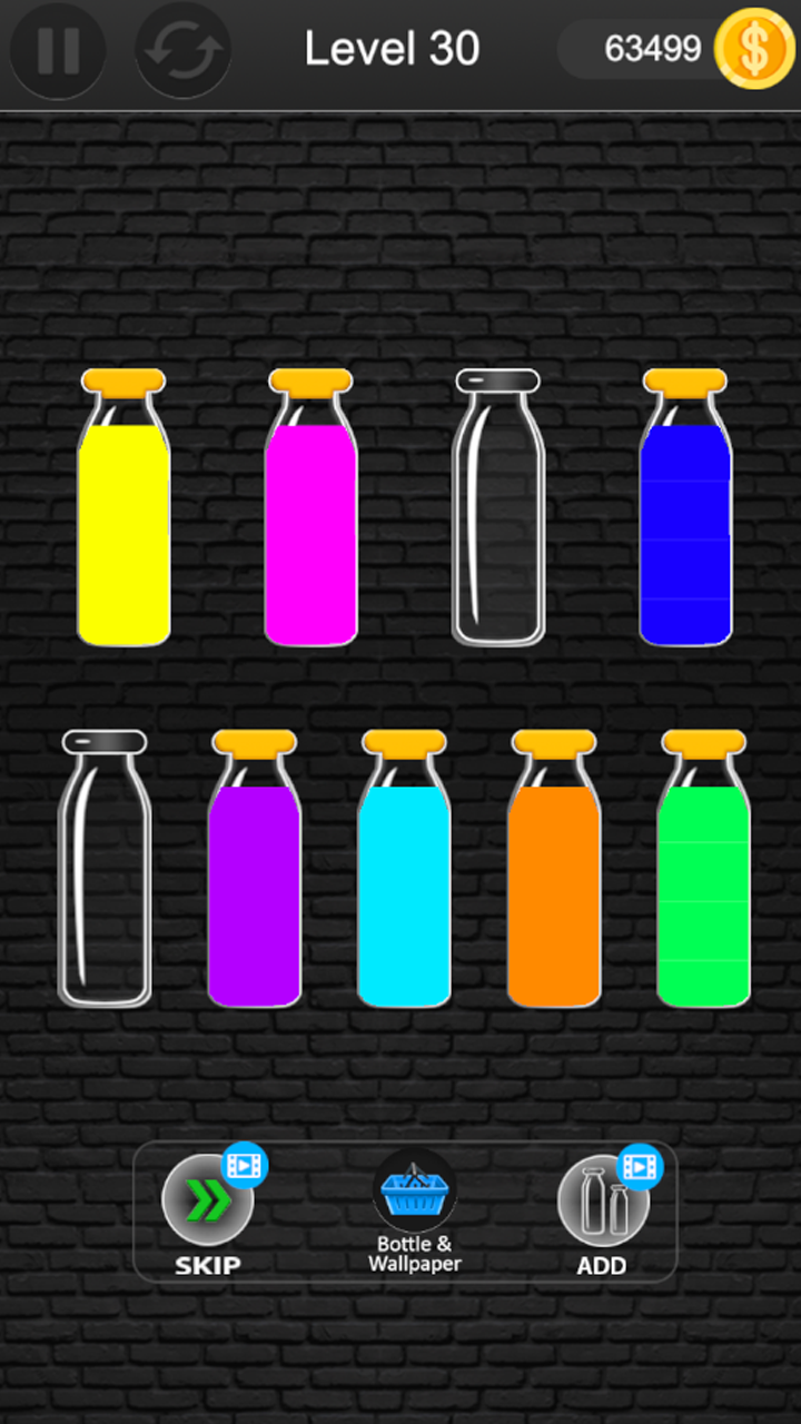 Sort Color Water Sorting Puzzle Games- Bottle Color Sort Water - Color ...